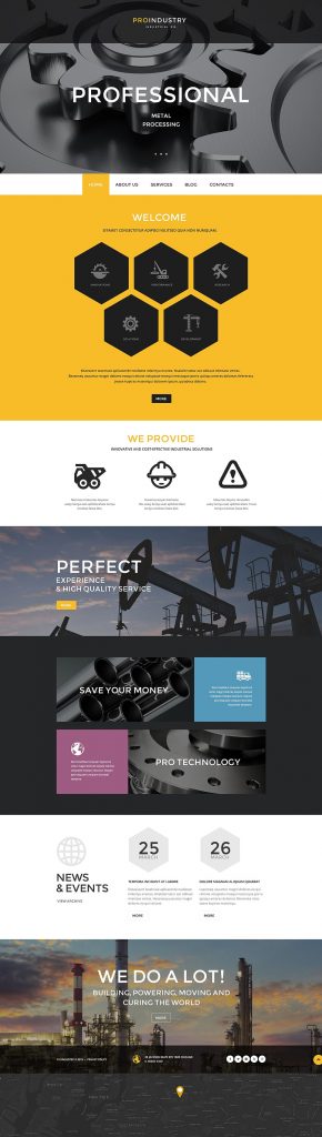 15 PSD website Templates - $15 – MasterBundles