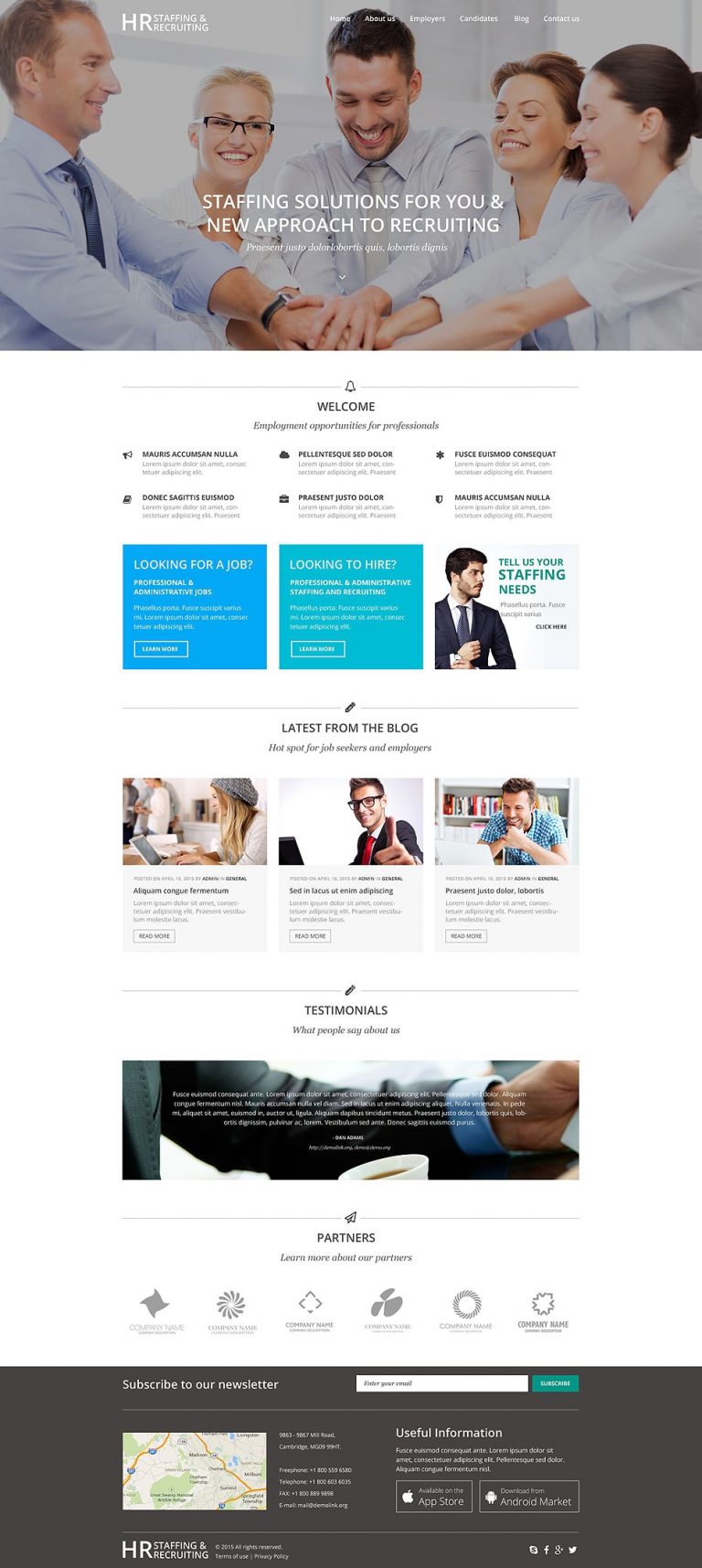 15 PSD website Templates - $15 – MasterBundles