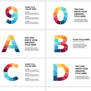 ALPHABET - Infographic Slides - Master Bundles