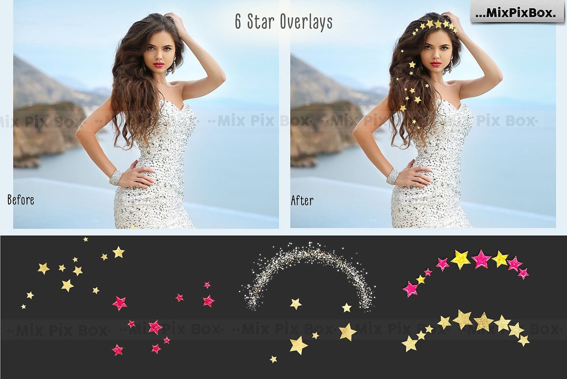 20 Mermaid Tail Overlays - $8 – MasterBundles