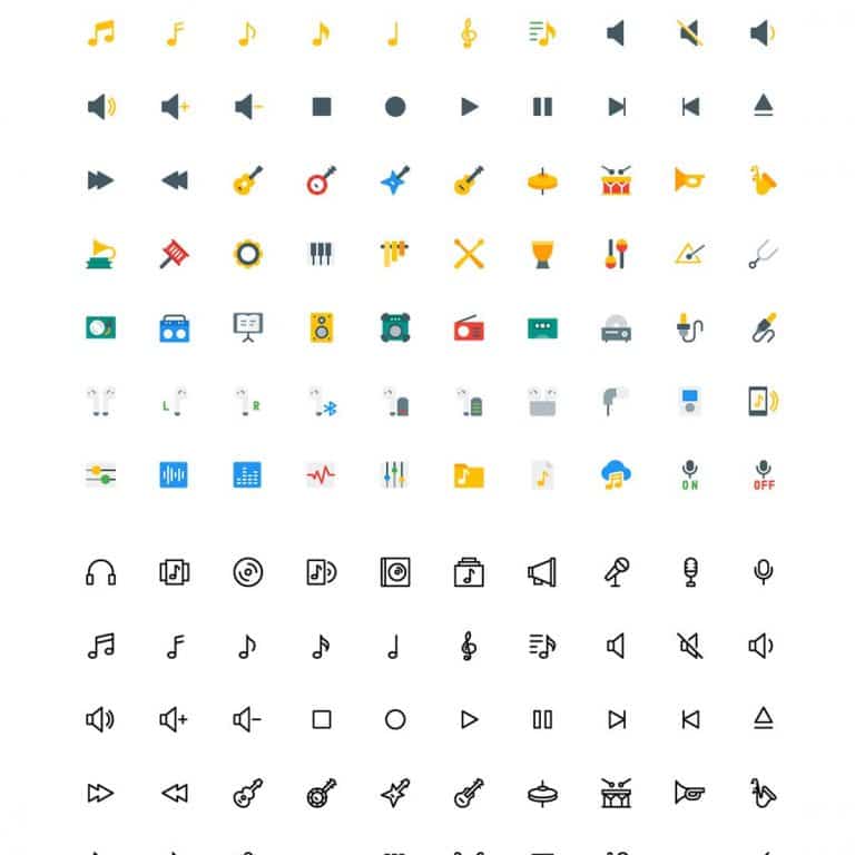 6,500 Unique Icons from Pixelicons - $19 – MasterBundles
