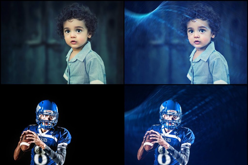 15 Blue Particle Wave Photo Overlays - $5 – MasterBundles