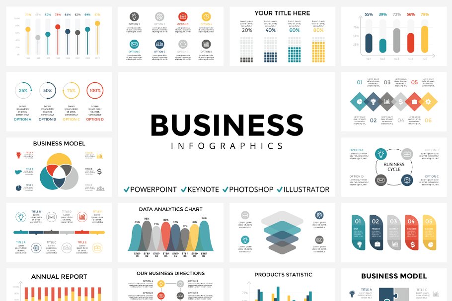 Business Infographic Description - MasterBundles