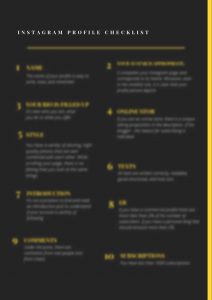Free Instagram Profile Checklist – MasterBundles