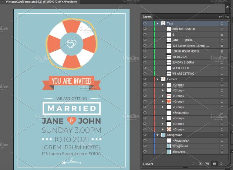 30 Wedding Invitations Value Pack - $15 – MasterBundles