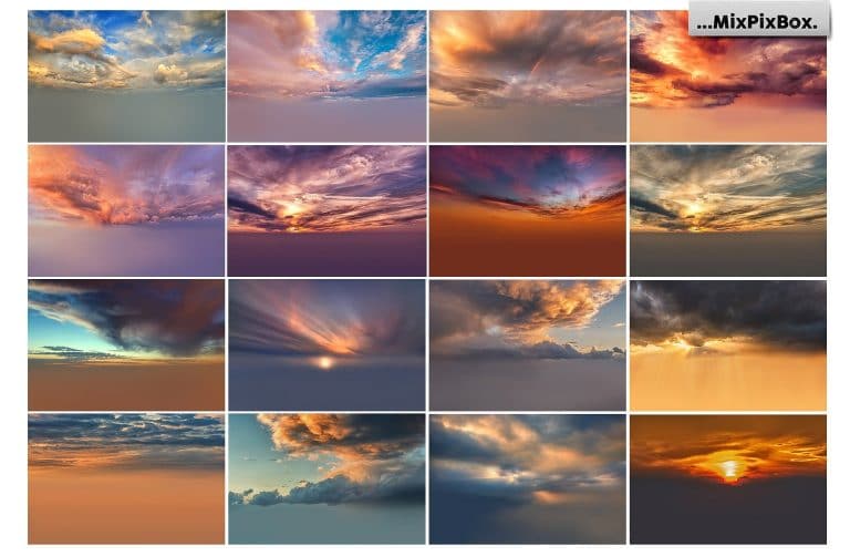 50 Stunning Sky Overlays – MasterBundles