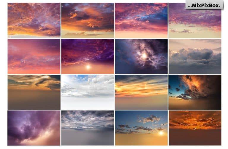 50 Stunning Sky Overlays – MasterBundles