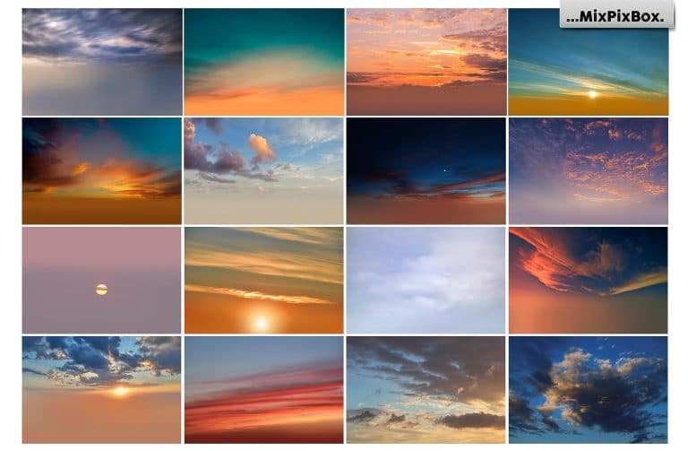 50 Stunning Sky Overlays – MasterBundles