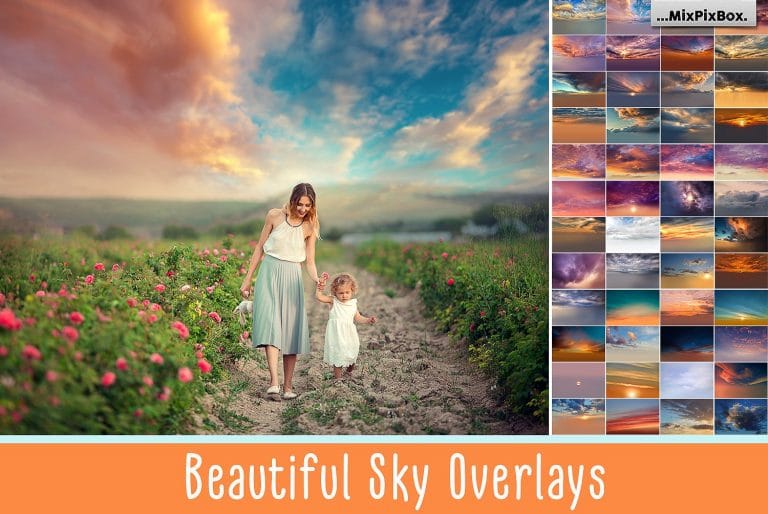 50 Stunning Sky Overlays – MasterBundles