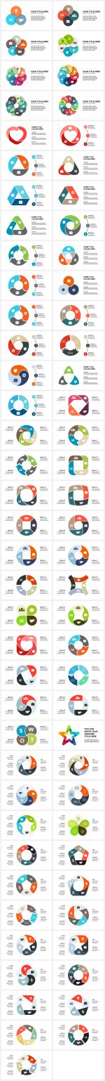 Diagrams Infographic Bundle Description - MasterBundles