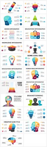 Education Infographics Bundle Description - MasterBundles