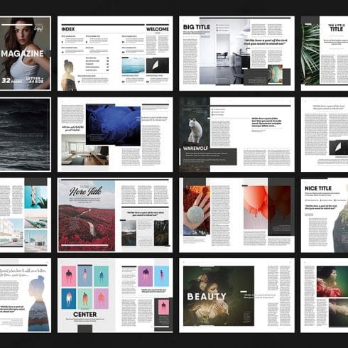 15 InDesign Magazines & Brochures - $29 | Master Bundles