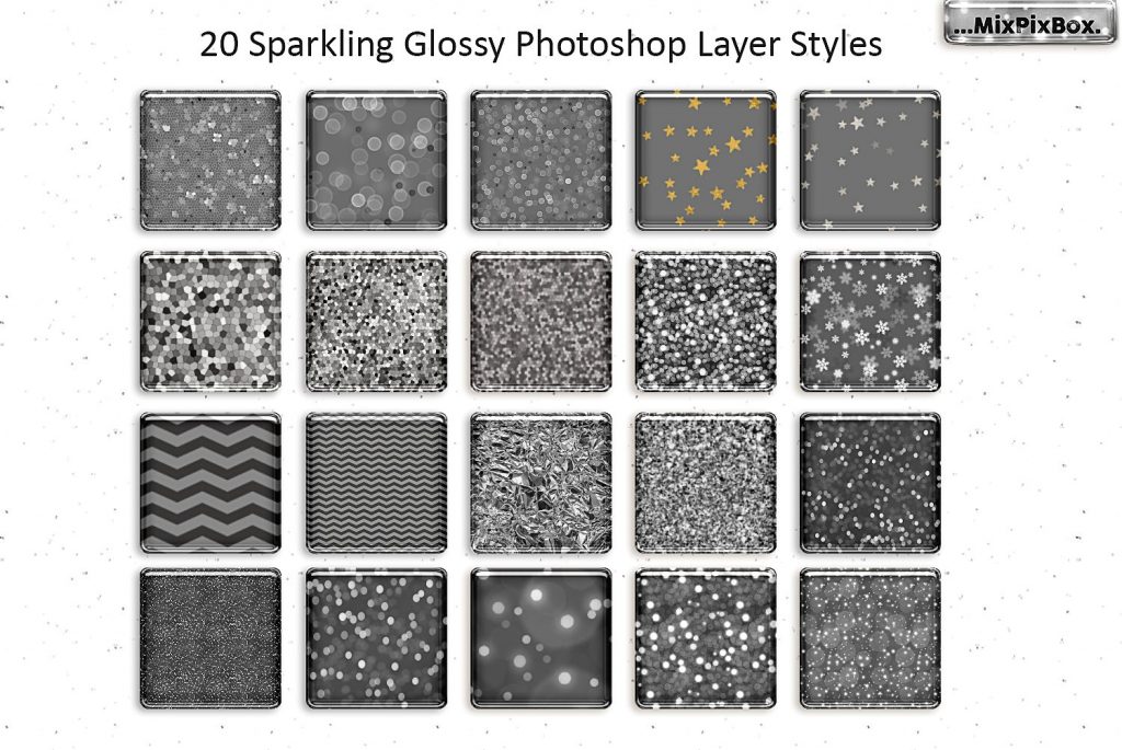 How To Make Sparkling Effect in Photoshop? 44 Sparkling Glossy Layer ...