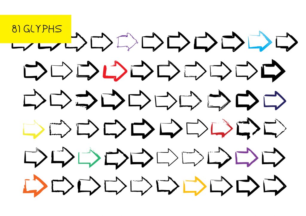 33 Useful Arts Crafts Dingbat Shape Pack - $29 – MasterBundles