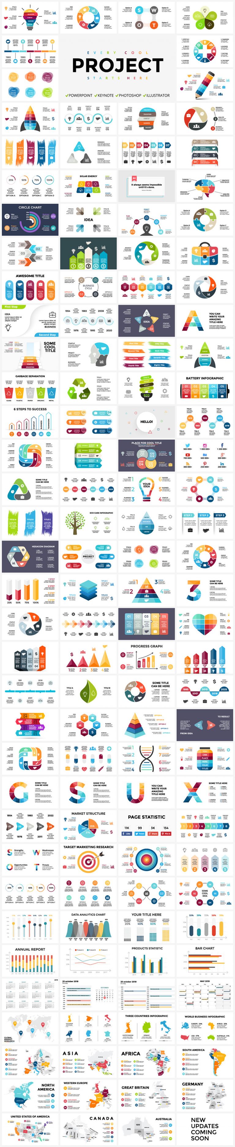 171 Killer Infographics for Your Project Description - MasterBundles