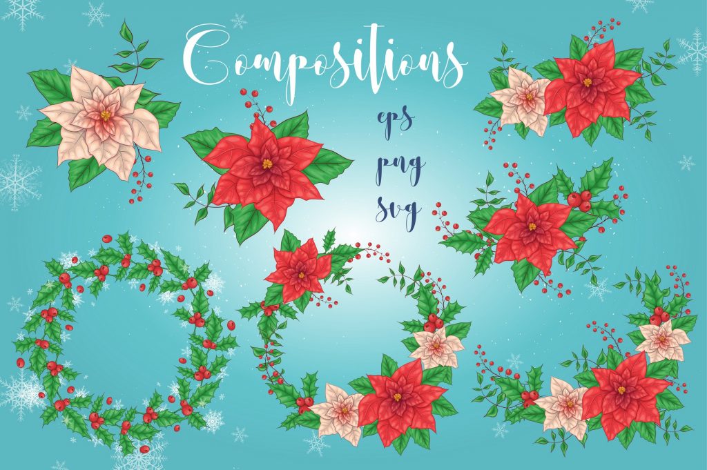 Merry Christmas Graphics Bundle – MasterBundles