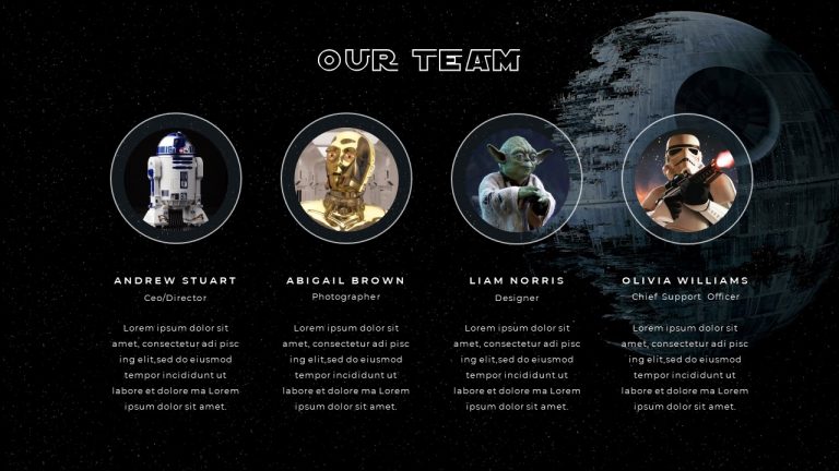 Star Wars Powerpoint Templates + Bonus: Google Slide & Keynote