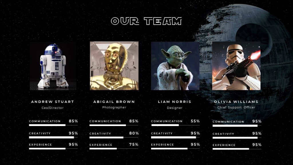 Star Wars Powerpoint Templates + Bonus: Google Slide & Keynote