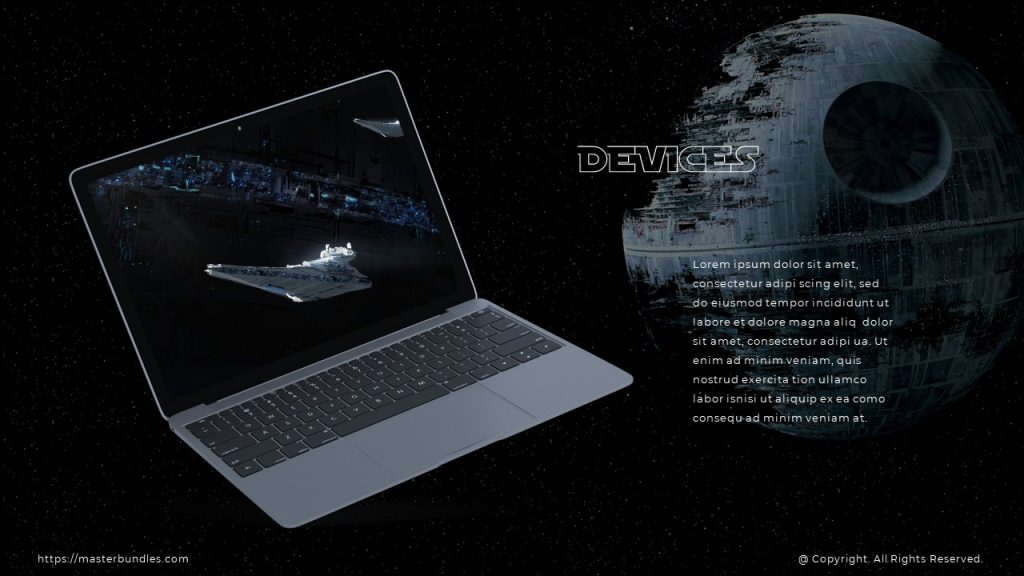 Star Wars Powerpoint Templates + Bonus: Google Slide & Keynote