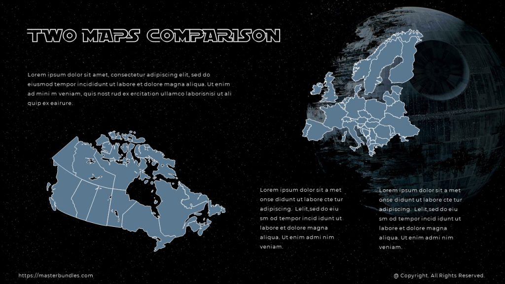 Star Wars Powerpoint Templates + Bonus: Google Slide & Keynote