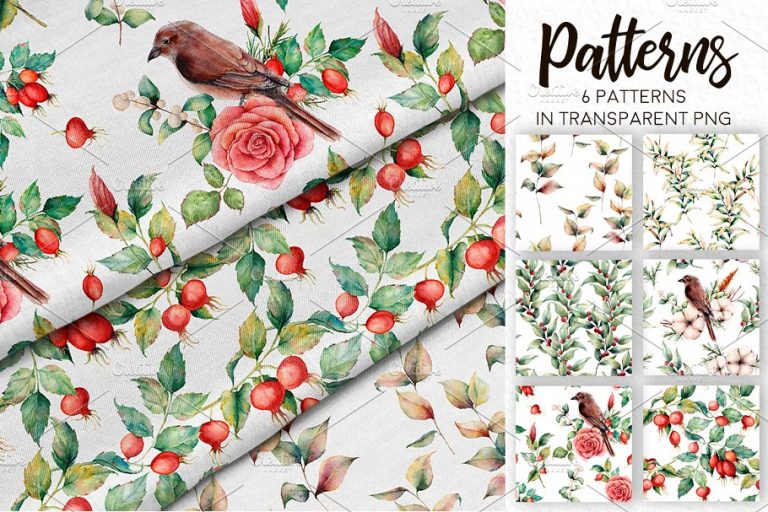 Fall in Love Watercolor Bundle - $16 – MasterBundles