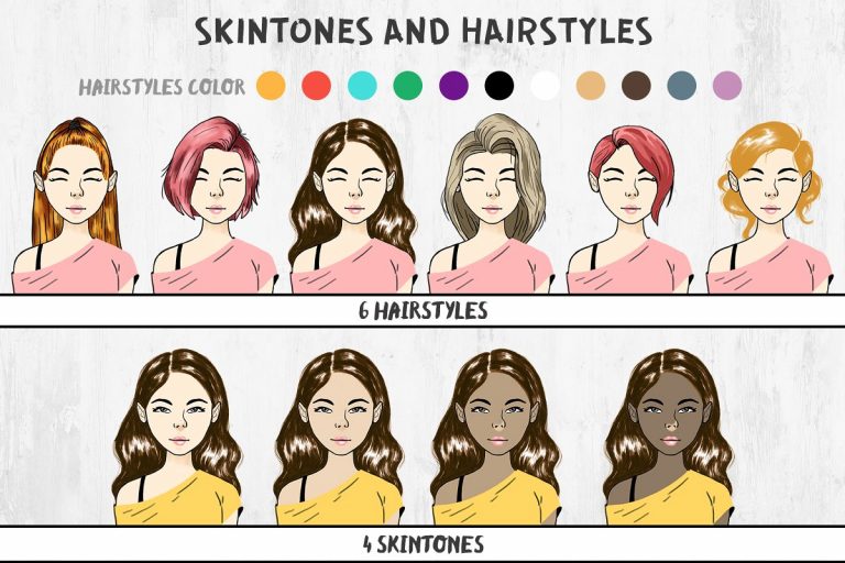 Best Portrait Creator in 2021. Girls Character Creator - $21