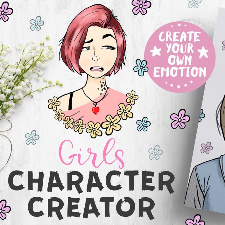 Best Portrait Creator in 2021. Girls Character Creator - $21