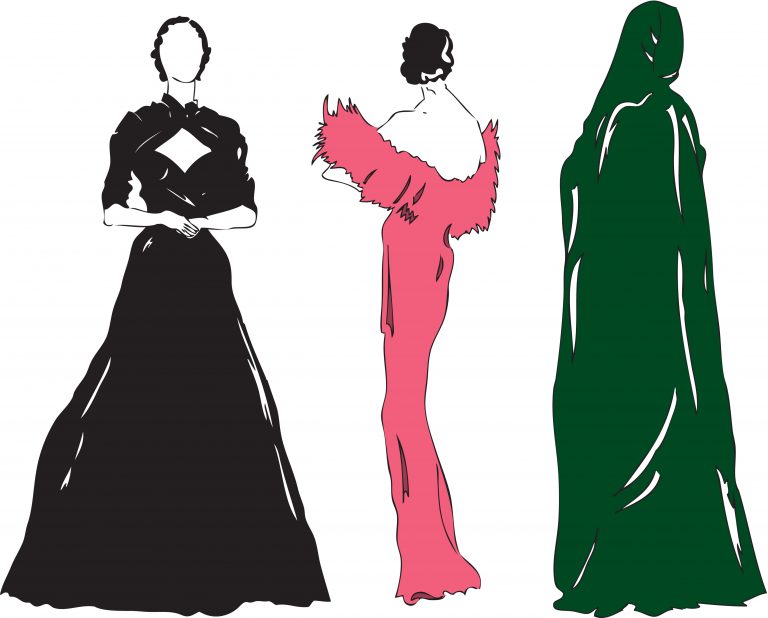 Fashion Illustration Bundle: Clothing Business Icons and illustrations ...