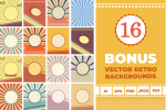 30 Retro Avatars: People Vector Cartoon Collection + Free Bonus ...
