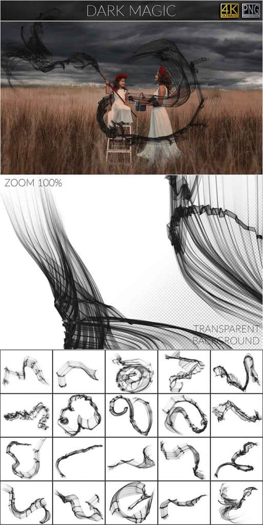 1200 Magic & Myth Overlays – MasterBundles