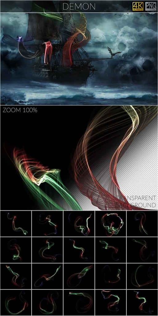 1200 Magic & Myth Overlays – MasterBundles