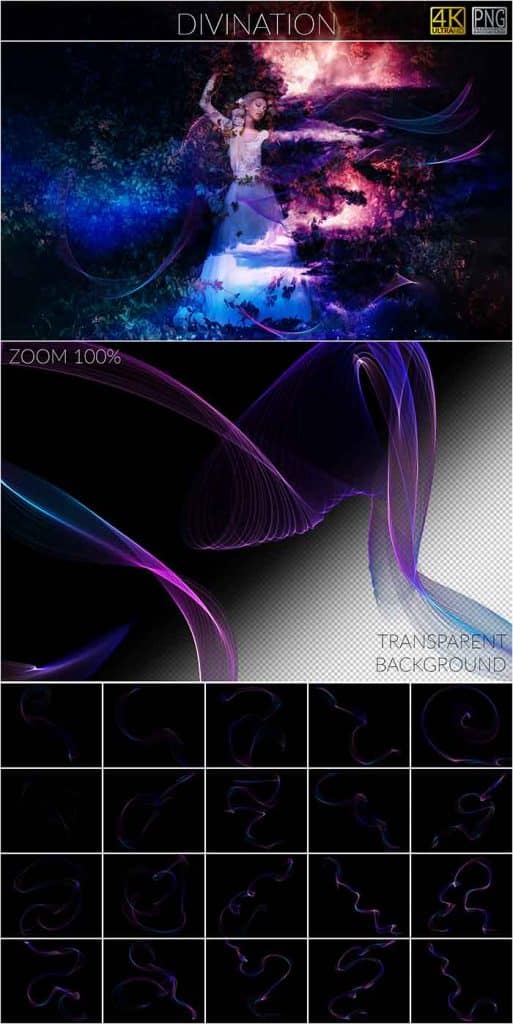 1200 Magic & Myth Overlays – MasterBundles