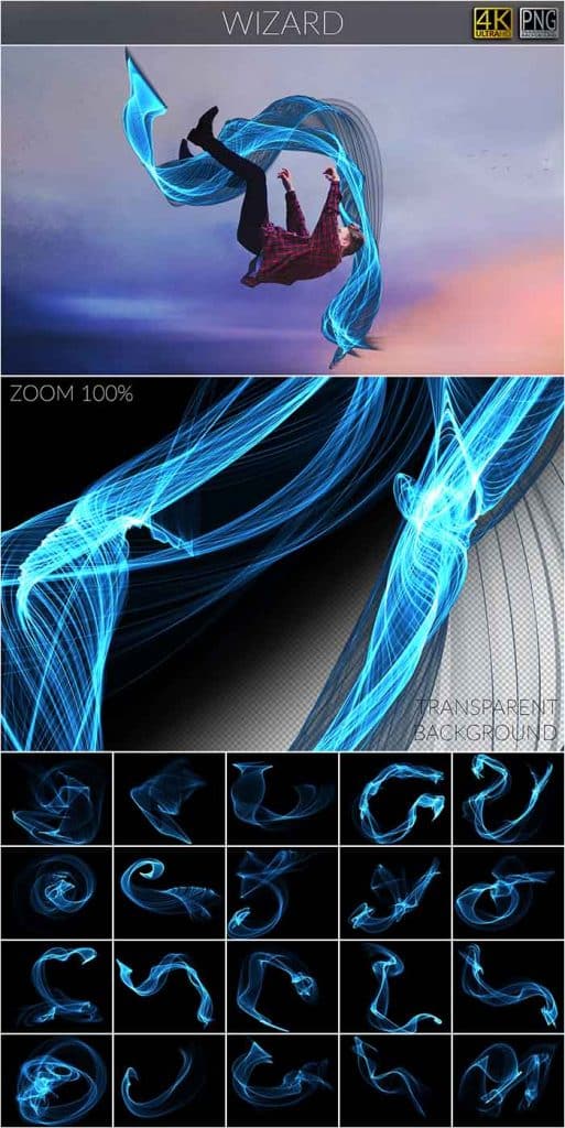 1200 Magic & Myth Overlays – MasterBundles