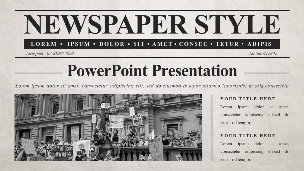  Get 36 Get Newspaper Article Template Google Slides Png GIF