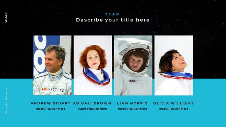 Space Powerpoint Template | Google Slides Space Theme. Best 50 Slides ...