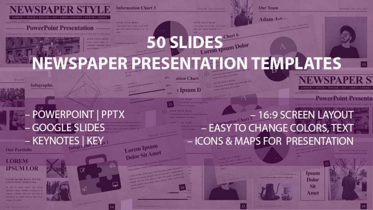 5 Free Newspaper Google Slides Template In 2022 – MasterBundles