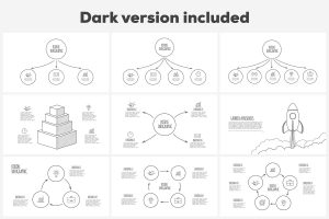 Doodle Presentation: 30 Infographics & Slides AI, PSD, EPS, KEY, PDF ...