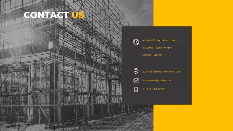 Free Engineering Powerpoint Template | Engineering PPT Template