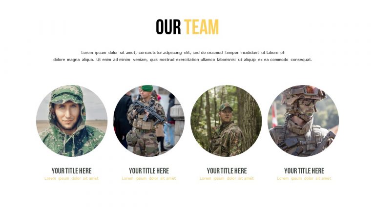 Military Powerpoint Template: Best 50 Unique Slides in 2023 – MasterBundles