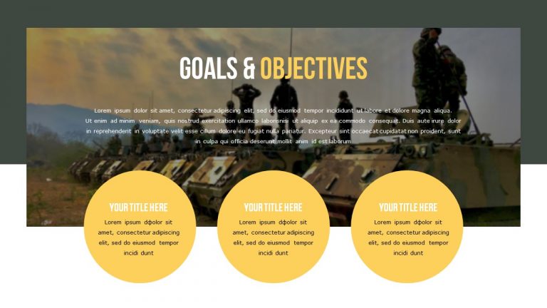 Military Powerpoint Template: Best 50 Unique Slides in 2023 – MasterBundles