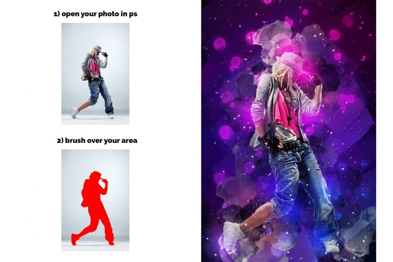 Artistic Mix Bundle Photoshop Action – MasterBundles