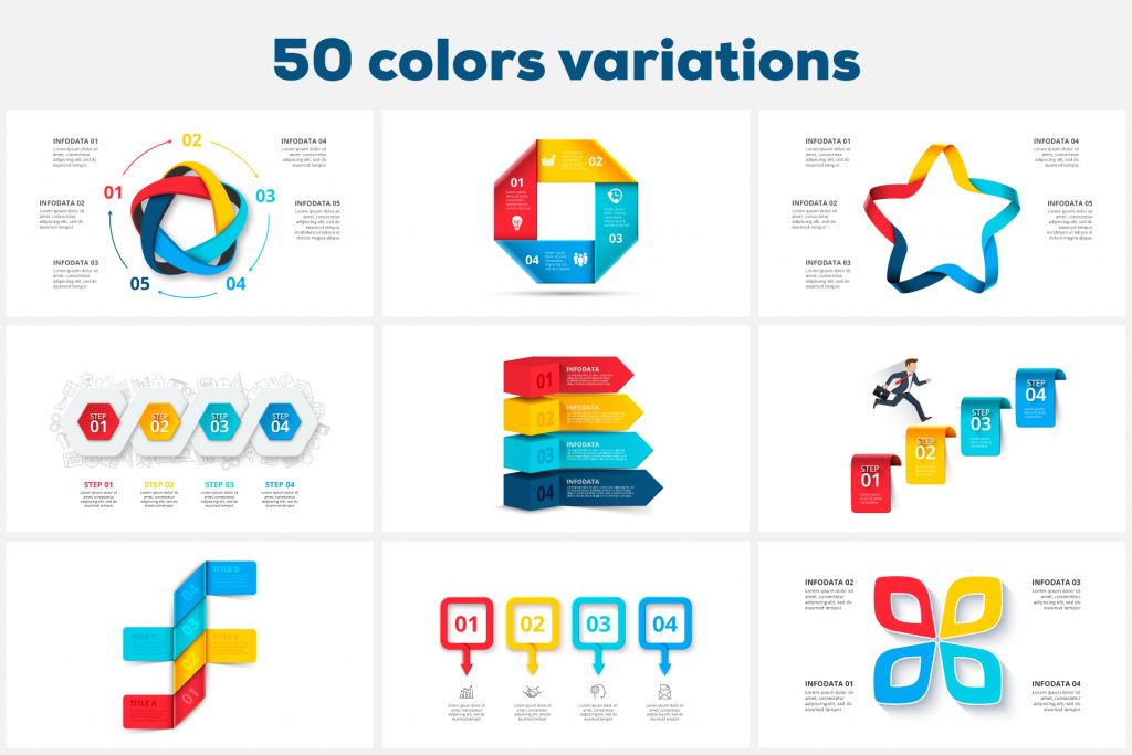 80 Cool Animated Infographics Presentations – MasterBundles