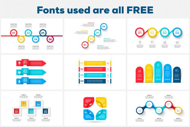 80 Cool Animated Infographics Presentations – MasterBundles