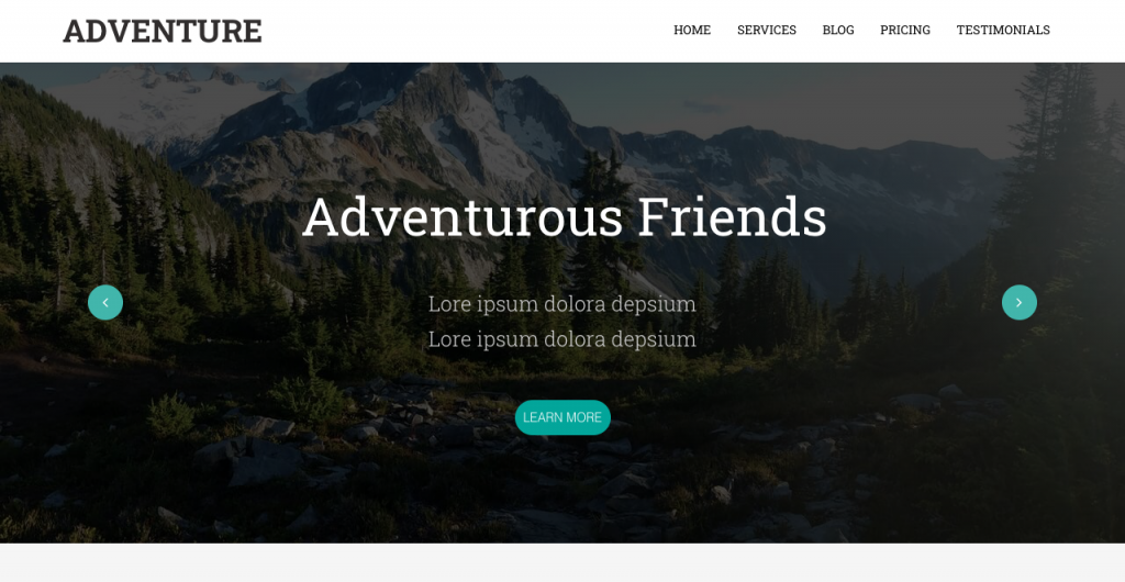 Simple Blogger Template: Free Travel BlogSpotTheme Adventure ...