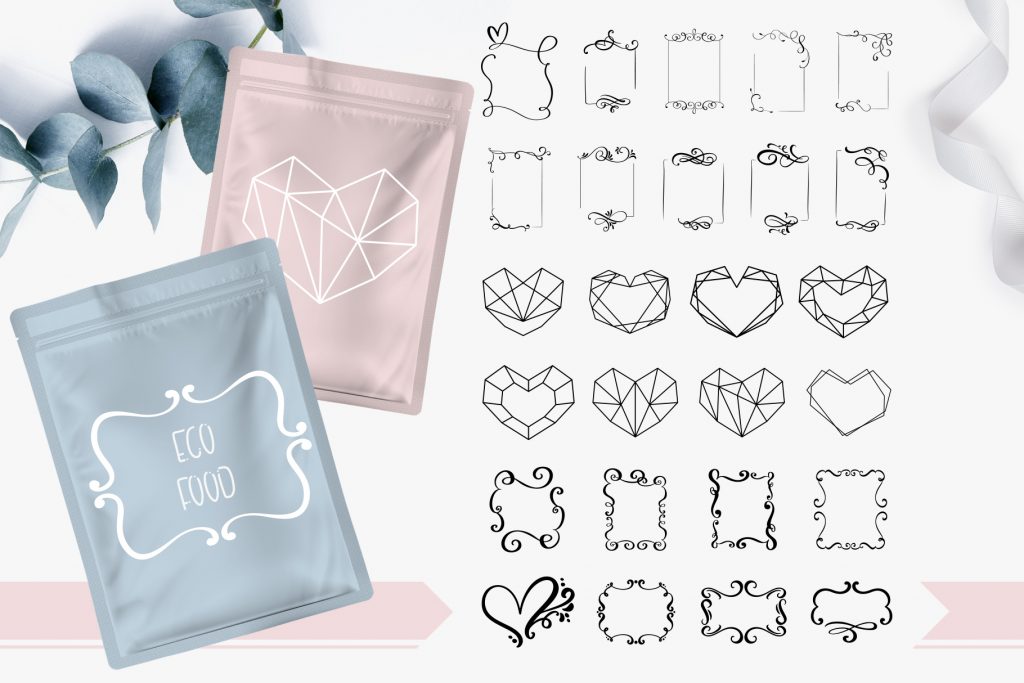 83 Hand Drawn Vintage SVG Frames | Master Bundles