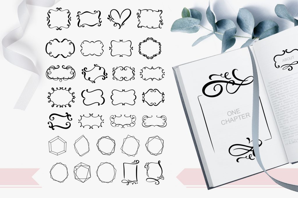 83 Hand Drawn Vintage SVG Frames – MasterBundles