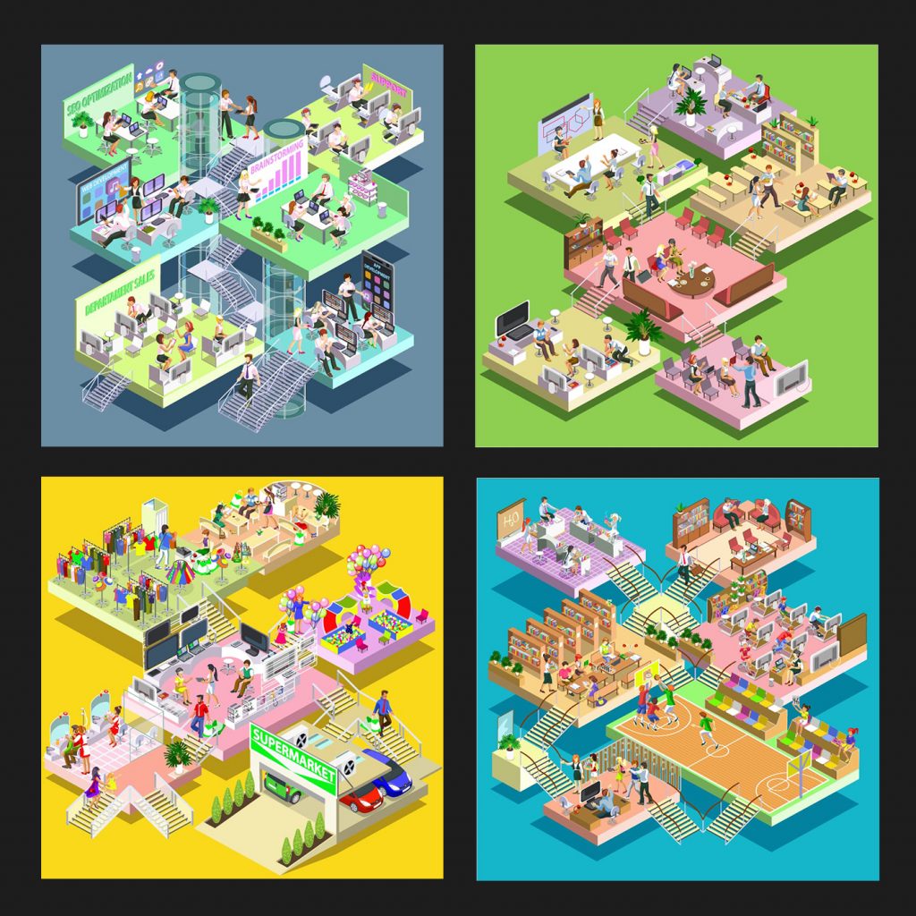 Isometric Art Bundle: Awesome Concepts with an Awesome Discount ...