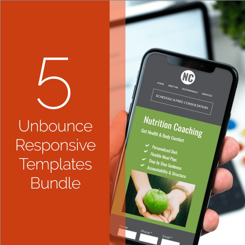 Modern Event Landing Page Template – MasterBundles
