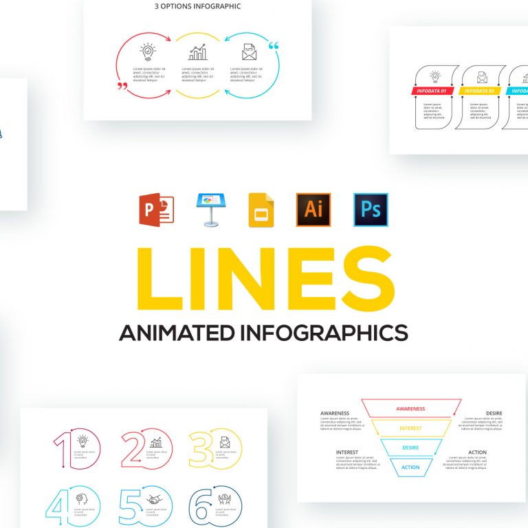 40 Animated Flow Chart Templates: Animated Flowchart Maker | Master Bundles