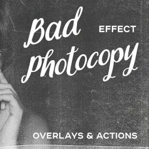 28 Bad Photocopy Effect Photoshop Overlays – MasterBundles